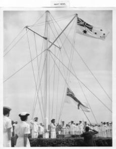 The Royal Australian Navy White Ensign (1967) - Australian National ...
